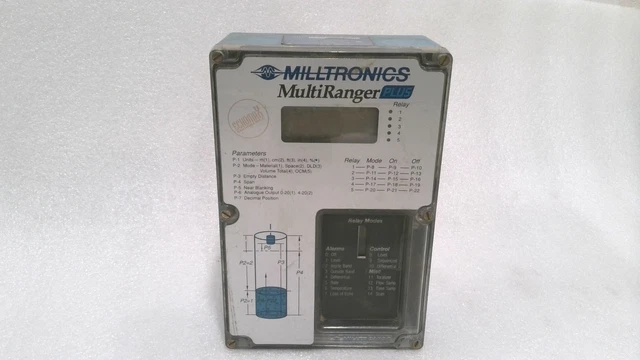 SIEMENS MILLTRONICS MULTIRANGER-PLUS Programmable Level Monitor $1,599. ...