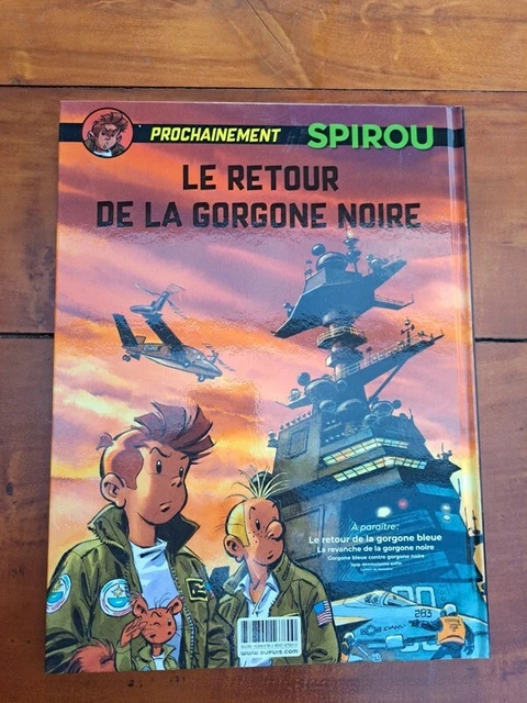 SPIROU ET LA GORGONE BLEUE DE YANN et DANY EO LIVRE NEUF EUR 139,00 ...