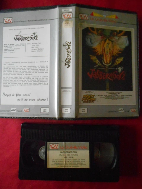 VHS (SECAM) JABBERWOCKY de Terry Giliam avec Michael Palin (1977) EUR 2 ...