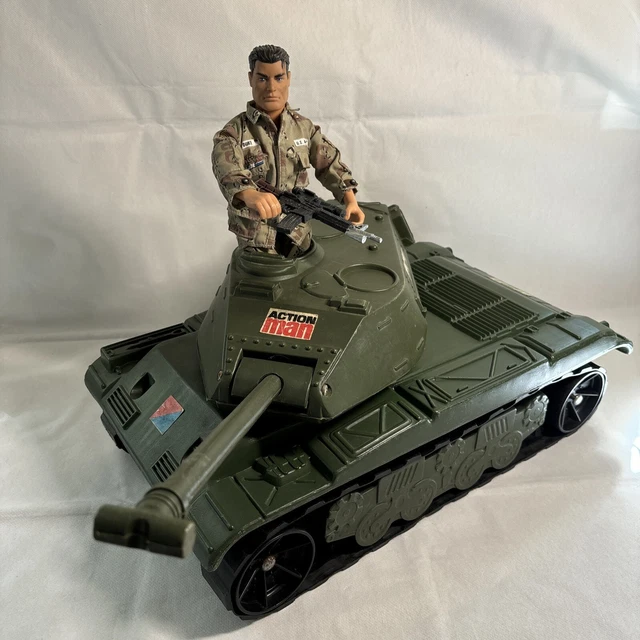 1970’S VINTAGE ACTION Man Palitoy Action Man Iron Knight Tank - Very ...