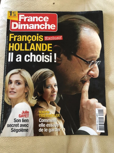 FRANCE DIMANCHE N° 3516 - Pierre Niney est Yves Saint Laurent / Michel ...