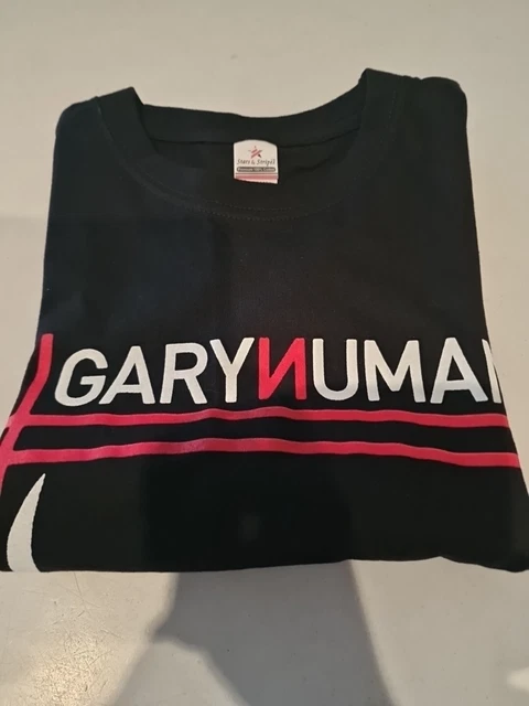 GARY NUMAN THE Pleasure Principle 2024 Tour T Shirt Size Large £20.00 ...