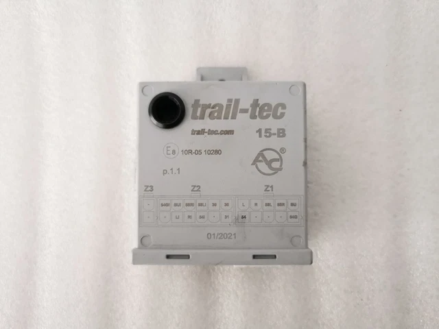 TRAIL-TEC AHK RELAIS Steuergerät Blinker Modul Anschlußgerät Anhänger ...