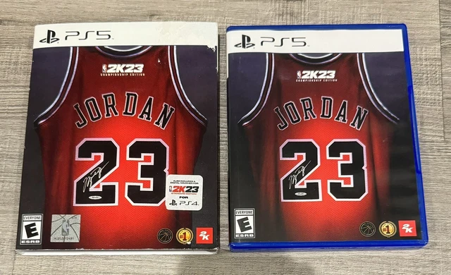 NBA 2K23 CHAMPIONSHIP edition Michael Jordan PlayStation 5 PS5 Complete ...