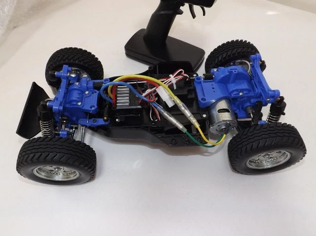 TAMIYA FOUR-WHEEL DRIE electric radio control car off-road TEU-105BK £ ...