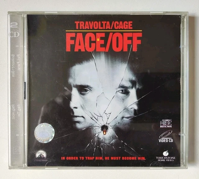 FACE/OFF JOHN TRAVOLTA, Nicolas Cage Vcd Movie Malaysia Video Cd Rare ...