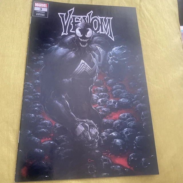 MARVEL COMICS VENOM Issue #3 Clayton Crain Variant RARE Symbiote ...