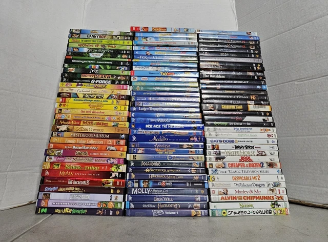 WHOLESALE LOT 100+ DVDs Kids & Family Childrens Baby Disney Baby Pixar Potter $17.78 - PicClick CA