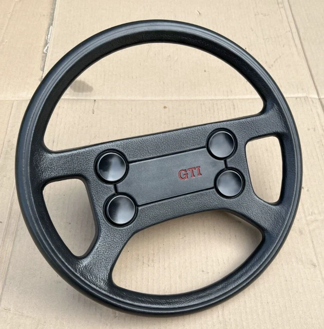 VW GOLF MK1 GTI Genuine 4 Button Steering Wheel Small Spline Low ...