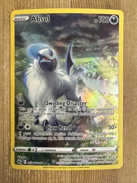 ABSOL - GG16/GG70 - Pokemon Crown Zenith Galarian Gallery Holo Card NM $3.99 - PicClick CA
