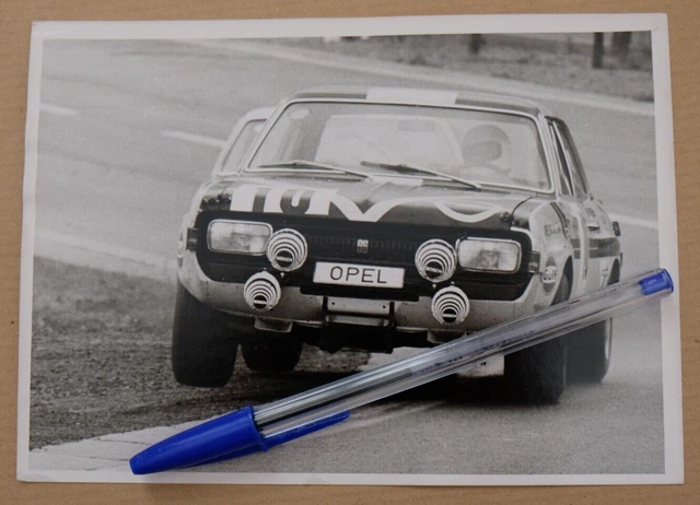 1970'S OPEL COMMODORE GS GR2 RACING Photo Foto Presse Originale ...