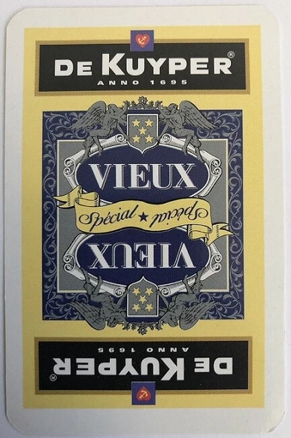 VINTAGE RARE SWAP Playing Card Netherlands Dutch De Kuyper Royal ...