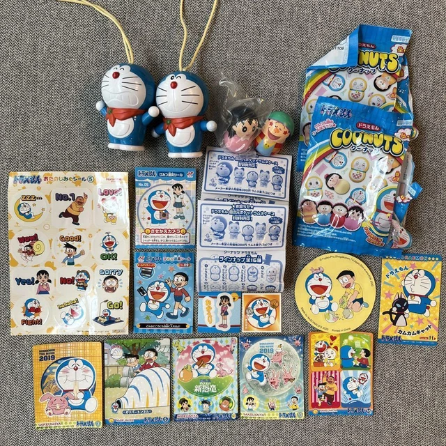 DORAEMON GOODS LOTTO di set Nobita Shizuka chan Gian Suneo Adesivo ...