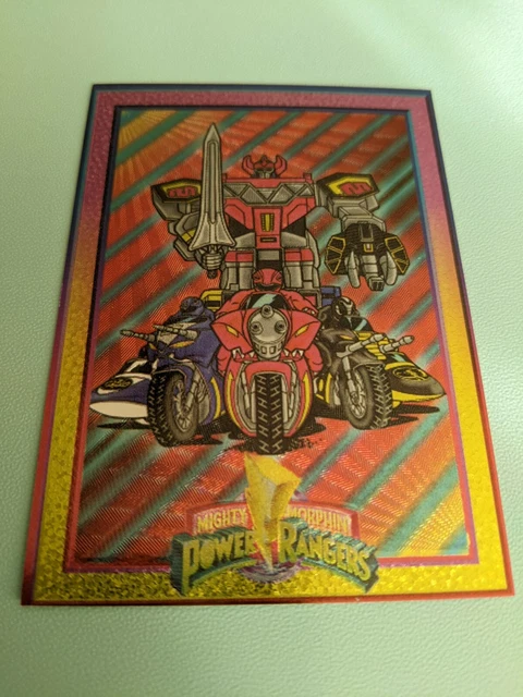 CARTES POWER RANGERS Mighty Morphin années 1990 #67 Mega Power Foil ...