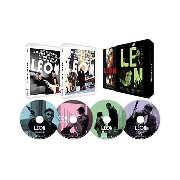 LEON THE PROFESSIONAL Limited Edition 4K ULTRA HD UHD+Blu-ray+Outer ...