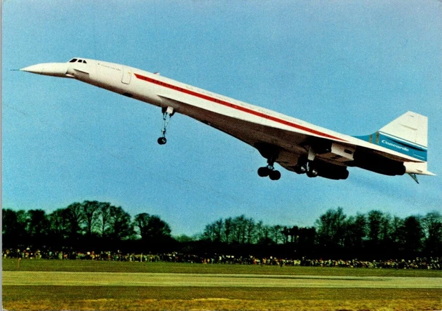 CONCORDE PROTOTYPE 002 Supersonic Jet Airliner 1973 1400Mph Vtg ...
