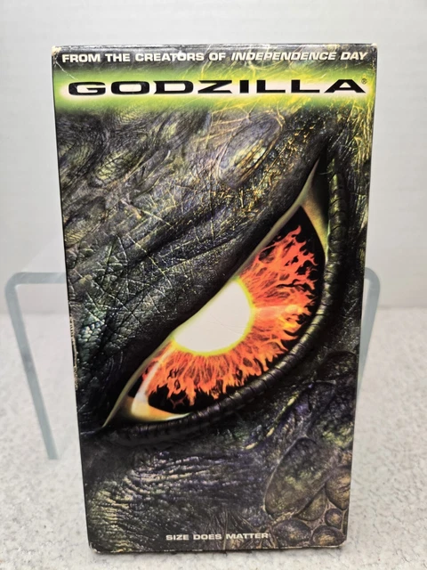 GODZILLA (VHS, 1998) Matthew Broderick & Jean Reno Tested £1.85 ...