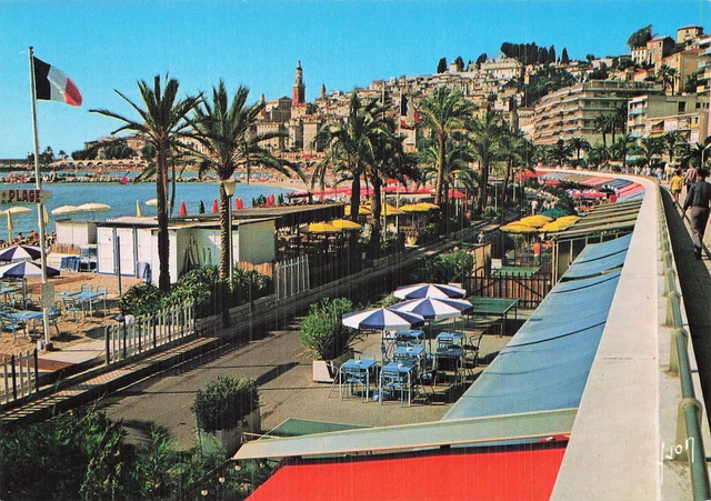 6 MENTON LES Plages De Garavan Et La Vieille Ville EUR 5,90 - PicClick FR