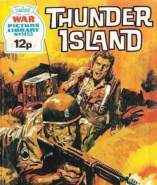 A FLEETWAY WAR Picture Library Pocket Comic Book Magazine #1453 THUNDER ...