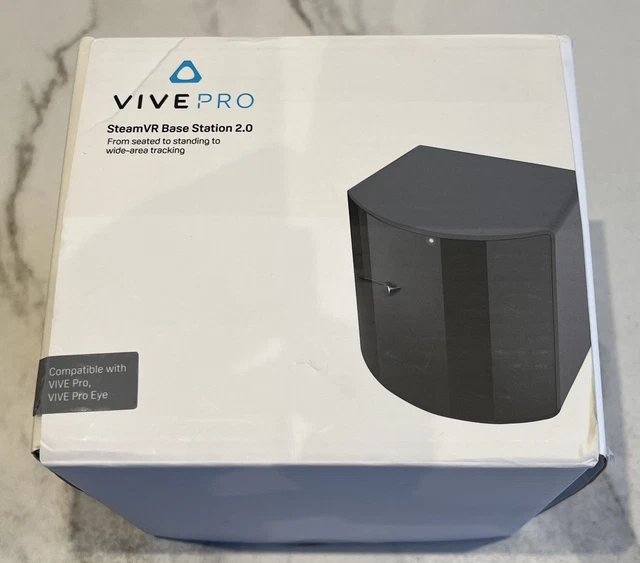 VIVE STEAMVR BASE Station 2.0 for VIVE Pro / VIVE Pro Eye / Cosmos ...