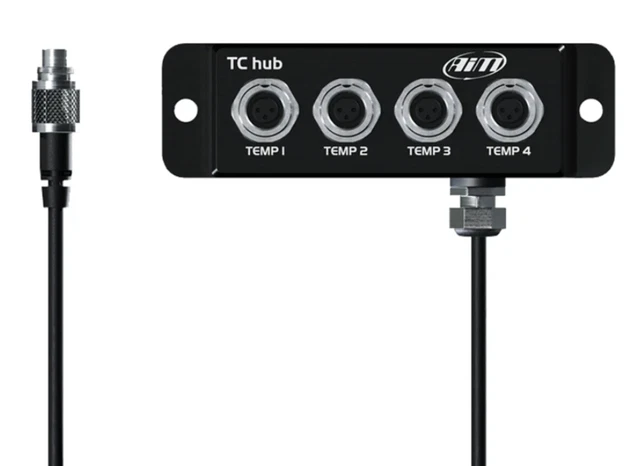 FOR AIM MOTORSPORT TC Hub Thermocouple Multiplier Type K ( Data Loggers ...