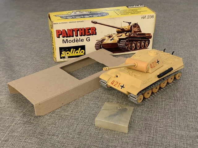 JOUET ANCIEN SOLIDO militaire Char Panther Modèle G 236 EUR 50,00 ...