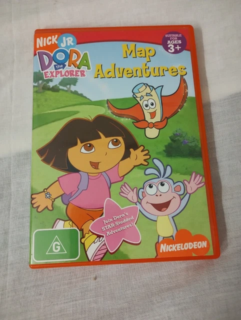DORA THE EXPLORER - Map Adventures DVD 2006 R4 Children's G $9.95 ...
