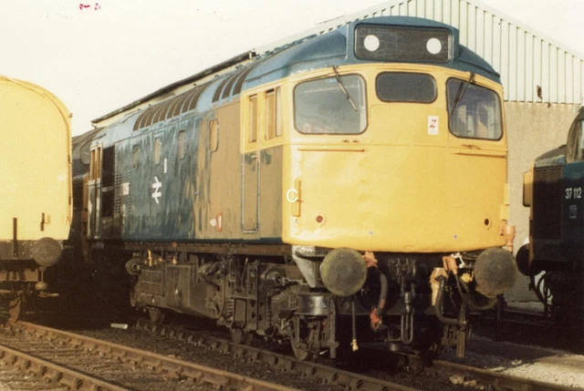 BRITISH RAILWAY B.R Photograph Class 27 - 27036 Fort William Depot 20 ...