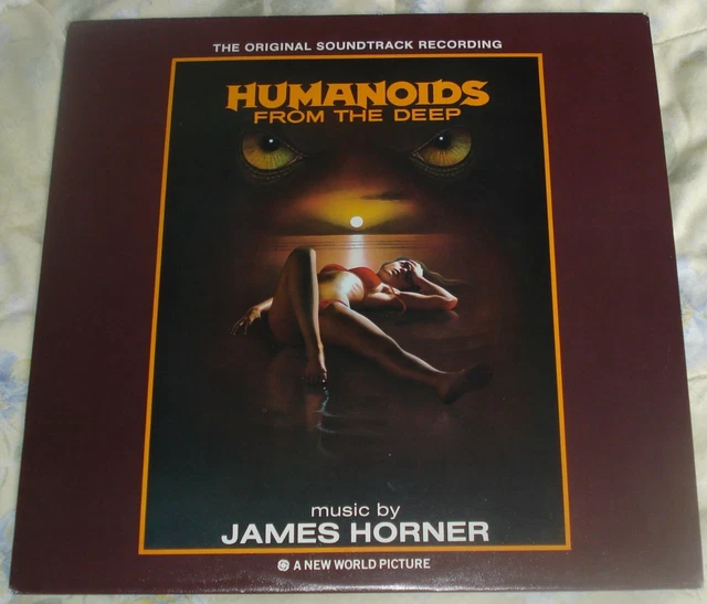HUMANOIDS FROM THE DEEP (James Horner) rare orig. near mint USA stereo lp (1981) $150.00 ...