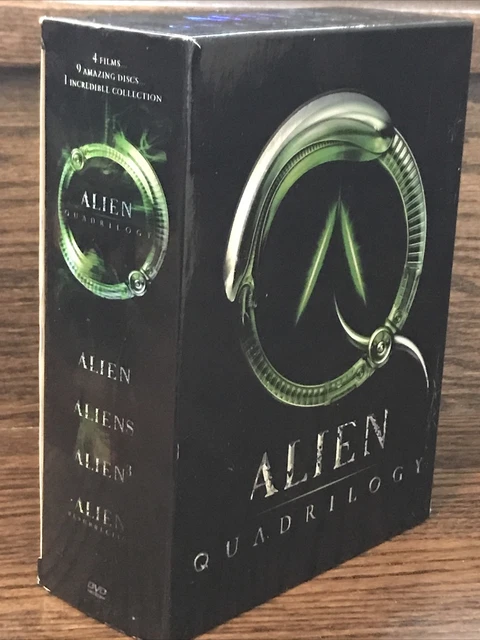 ALIEN QUADRILOGY ULTIMATE collection (4 films - 9 discs) 2003 engl ...