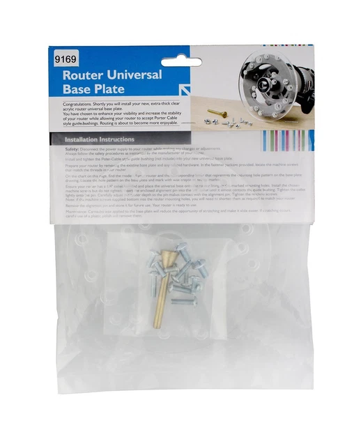 UNIVERSAL 6.5& ROUTER Table Base Plate for Ryobi Router $59.79 ...