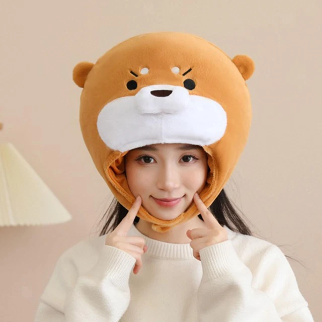 OTTER SHAPE CAP Soft Decorative Cosplay Headgear for Birthday Party ...