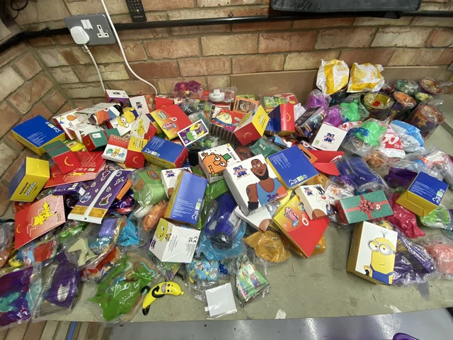 MCDONALDS TOYS JOB lot Pokémon Mario £95.00 - PicClick UK