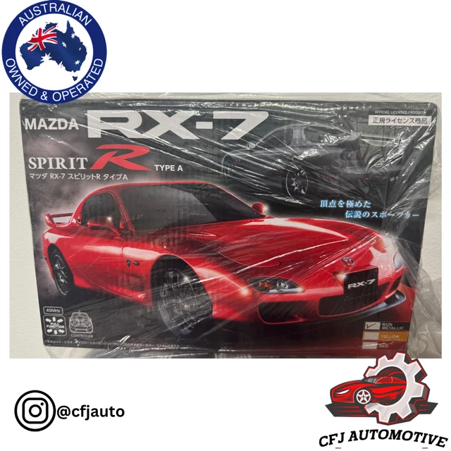 MAZDA RX-7 SPIRIT R Type A Radio Control Car- Yellow,White,Red,Gray $90 ...