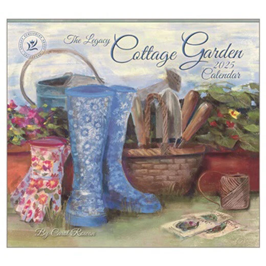 LEGACY 2025 CALENDAR Cottage Garden Calender Fits Wall Frame EUR 28,87 ...