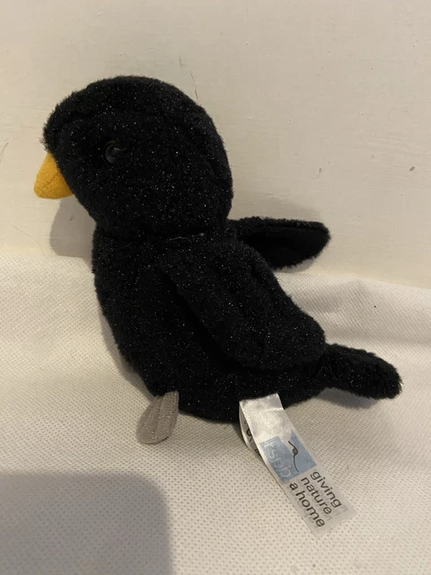 RSPB BLACKBIRD BIRD Sounds Soft Toy Plush 12cm Twitcher Bird Watching £ ...