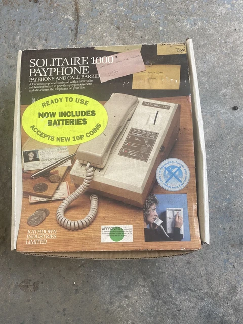 SOLITAIRE 1000 TELEPHONE £15.00 - PicClick UK