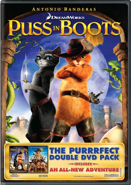 PUSS IN BOOTS / The Three Diablos (Two-Disc Double DVD Pack) $122.66 ...
