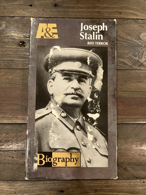 JOSEPH STALIN RED Terror Vhs Oop A&E Biography Documentary Hitler ...