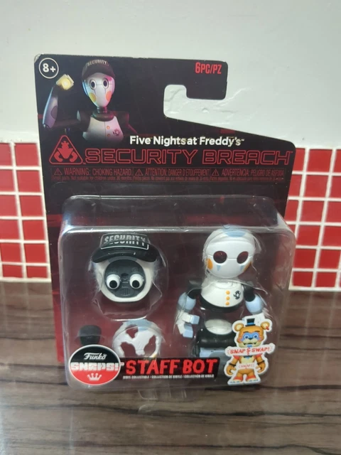 FIVE NIGHTS AT Freddys Snaps Staff Bot Figure Freddy FNAF Funko ...