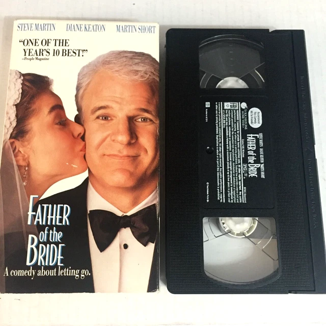 FATHER OF THE Bride Steve Martin VHS tape Ships Free Same Day With ...