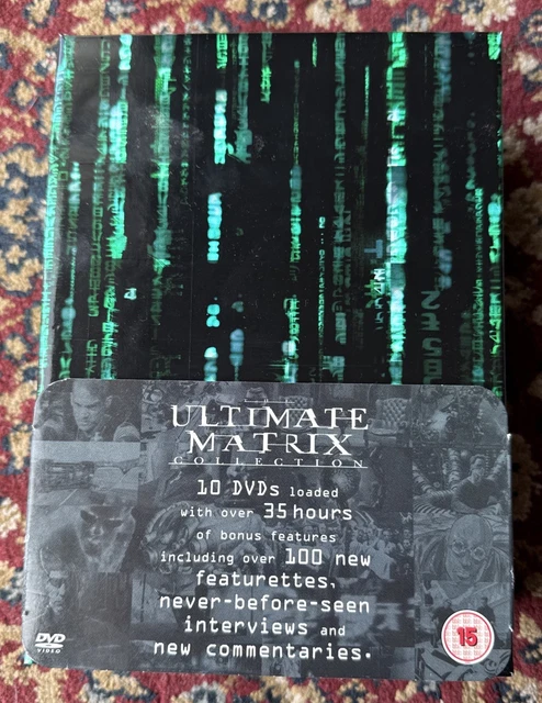 THE ULTIMATE MATRIX Collection (DVD-2004,10-Disc Box Set) R2. Duration:1406 Mins £21.47 ...