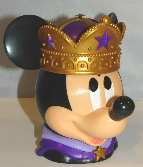 DISNEY ON ICE Exclusive Mickey Mouse King Plastic Kids Cup with a Flip ...