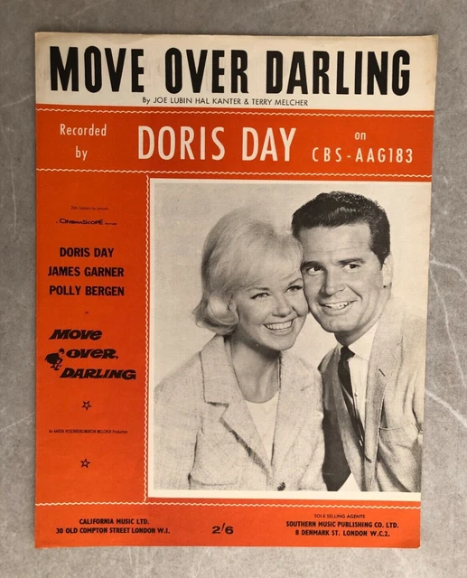 SPARTITI VINTAGE DORIS Day Move Over Darling con James Garner EUR 11,66 ...