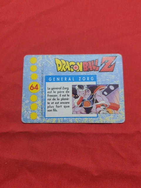 CARTE DRAGON BALL Z Dbz Shueisha Cards N° 64 General Zorg EUR 2,00 ...
