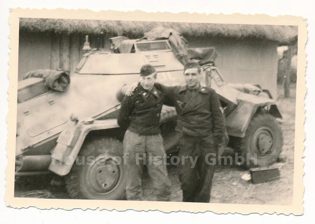 136048: FOTO, PANZERSPÄHWAGEN Typ Sd.Kfz. 222, 2cm KwK EUR 85,00 ...
