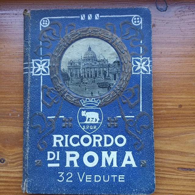 CARNET DE 32 Cartes Postales Ancienne De Rome Année 1930 Ricordo di ...