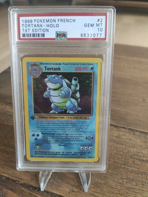 CARTE POKEMON TORTANK Edition 1 . Psa 10 . Set De Base . 2/102 . Fan ...