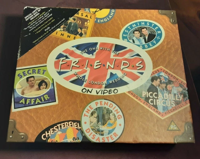 FRIENDS VHS VIDEO (New in wrapper)The Whole London Wedding Complete ...