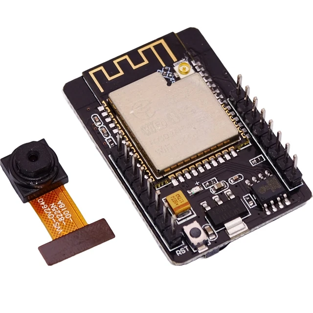 ESP32-CAM + OV2640 Kamera Modul ESP-WROOM-32 Dev Board WiFi WLAN ...